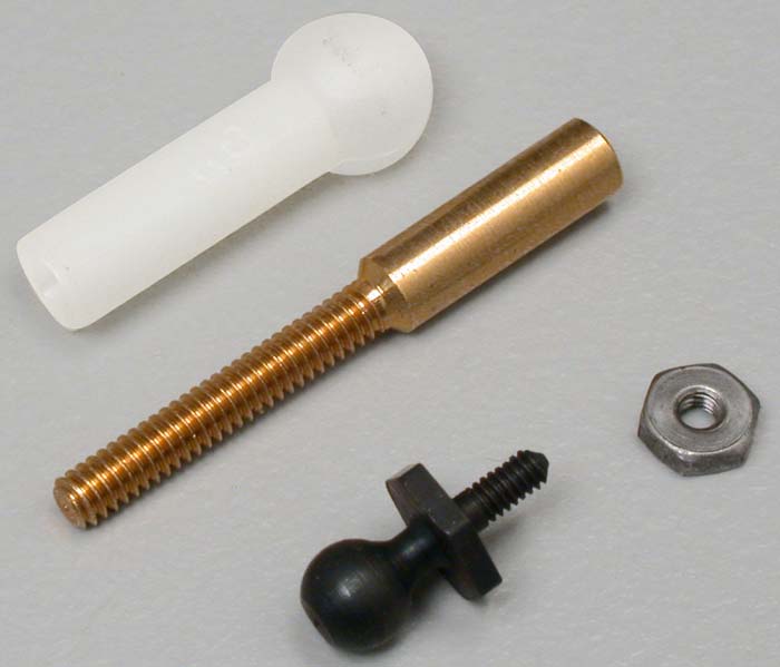 GPMQ3842 - Threaded Ball Link 1/16" for 2mm Wire/Stang - Løten RC Shop AS