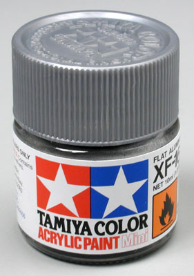 Tamiya Acrylic Mini XF-16 Flat Aluminum 10ml - Løten RC Shop AS