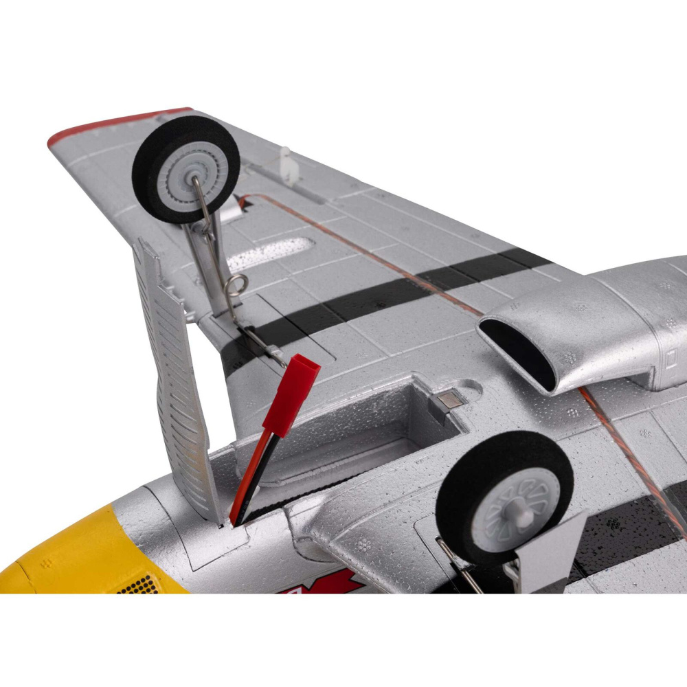 UMX - E-Flite P-51 "Detroit Miss" BNF Basic with AS3X and SAFE Select ...