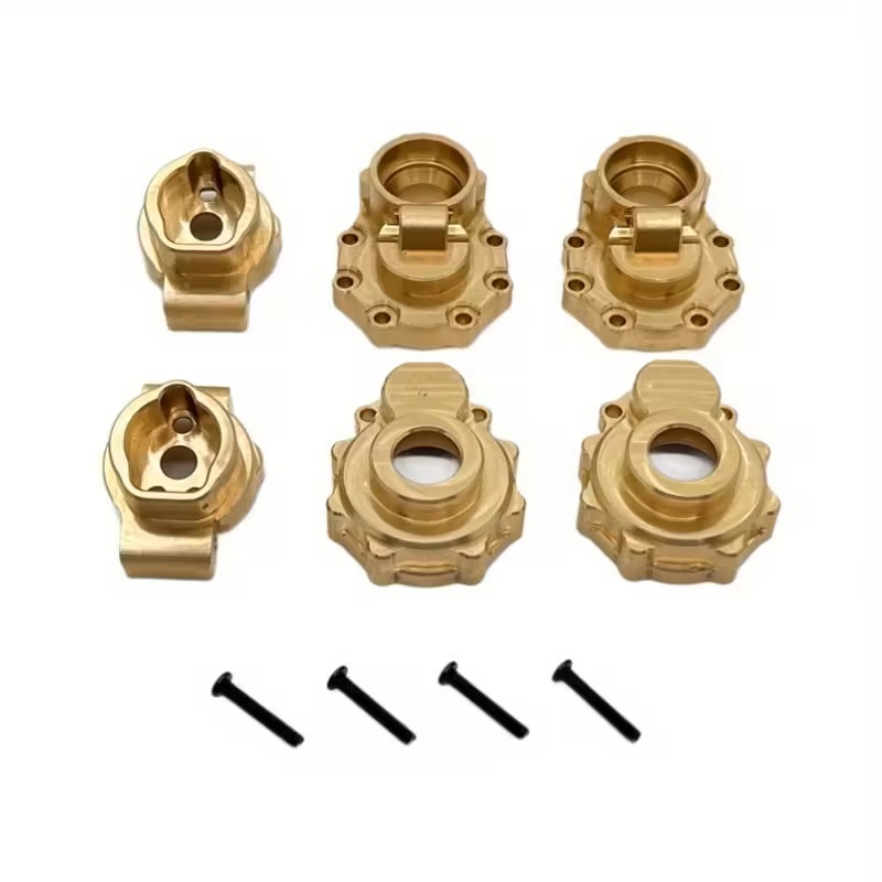 8251OPT-8253OPT-8256OPT - Rear Brass Portal Housing Set TRX4-6 - Løten ...