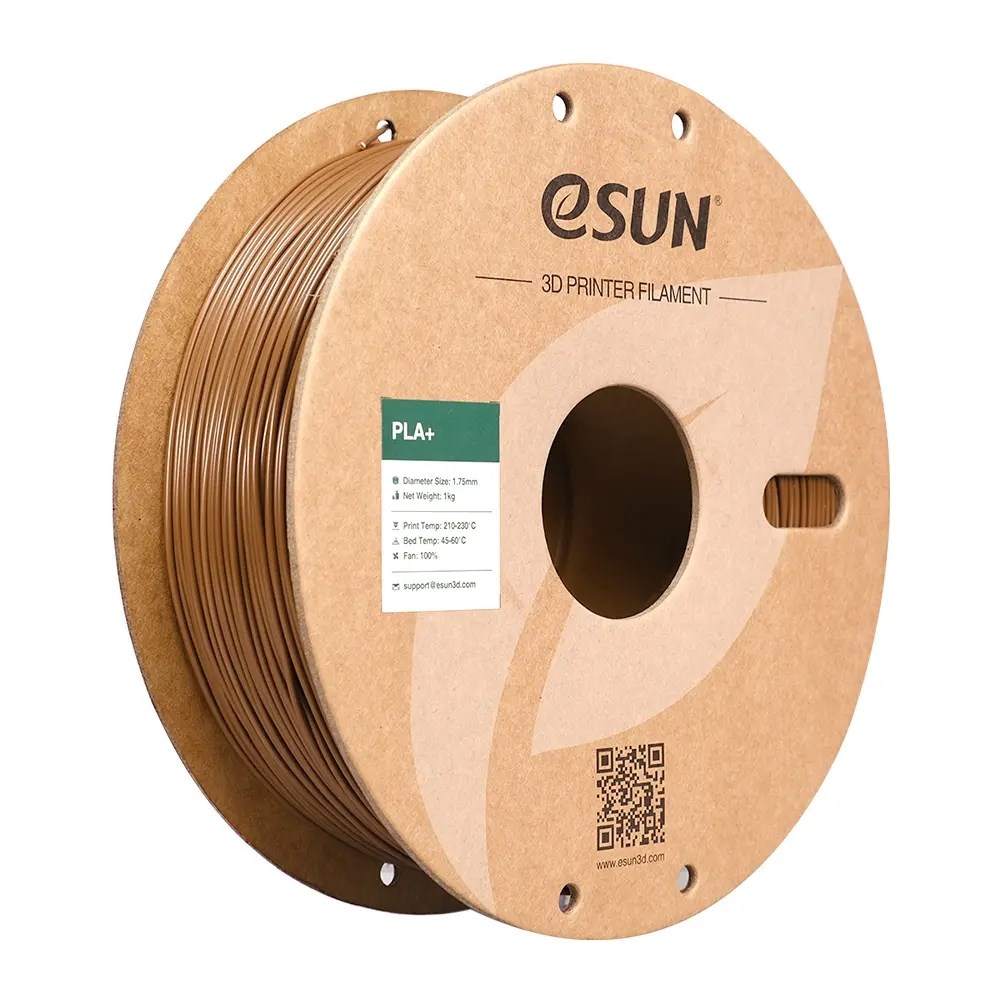 eSUN PLA+ 1.75mm 1kg - Brown - Løten RC Shop AS